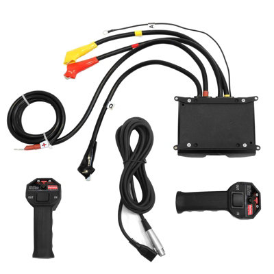 WINCHMAX Complete 12v Winch Control Box System for up to 20,000lb. Remote.