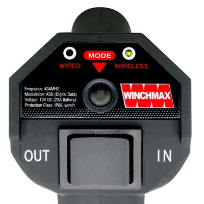 WINCHMAX Complete 12v Winch Control Box System for up to 20,000lb. Remote.