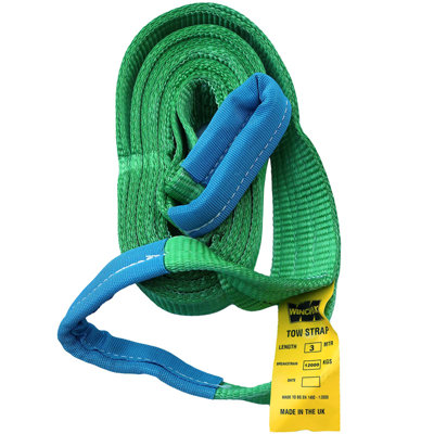 WINCHMAX Heavy-Duty 4x4 Recovery Strop 3m x 60mm | DIY at B&Q