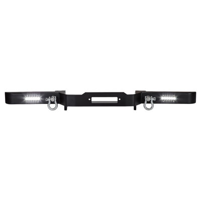 WINCHMAX Land Rover Defender Winch Bumper with LED's and 2 Shackles