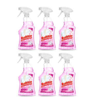 Windolene Diamond Shine Glass & Window Cleaner Spray 750ml - Pack Of 6