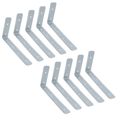 Window Board Fixing Strap Tie Bracket 300mm Galvanised Steel Thin ...