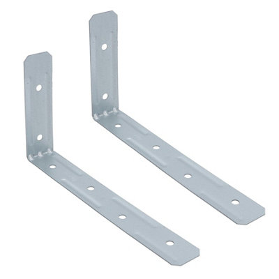 Window Board Fixing Strap Tie Bracket 300mm Galvanised Steel Thin ...