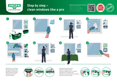 Window Cleaner 2 in 1 Starter Set, Window Cleaning Equipment: Window ...