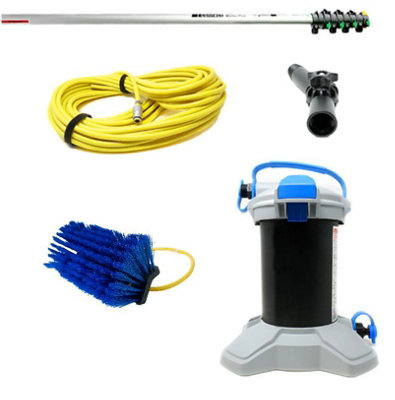 Window Cleaner Water Fed Rinse n Go 1.5m High Reach Set for Cars, Bikes ...
