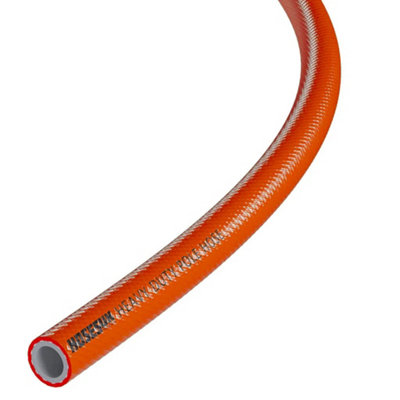 Window Cleaning Pole Hose PVC with Reinforced Hard Core - Orange / 6mm ...
