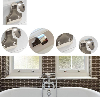 Window Sash Lift Finger Push/Pull Slide Grip Handle + Screws Hook Solid ...