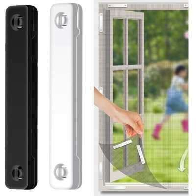 Window Screen 12Pcs Magnet Window Screen Black White Magnet for Screen ...
