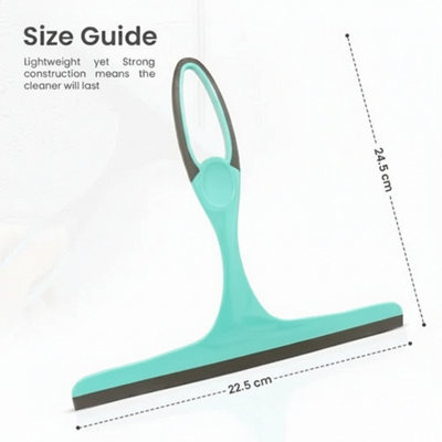 Window Squeegee Blade Shower Screen Glass Cleaning Wiper Rubber Squeegee