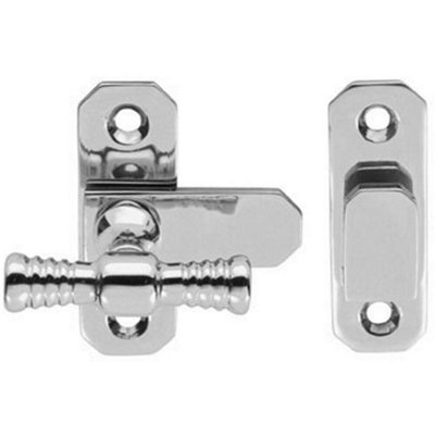 Window T Handle Fastener 57 x 19mm Polished Chrome Cabinet Door Lock ...