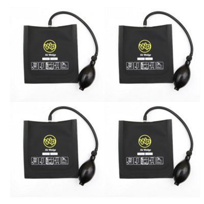 Windowparts Inflatable Air Wedge - 160 x 150mm - 150kg Max. Load - Pack ...