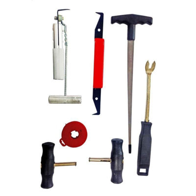 Windscreen Glass Removal Set 7pc Car Van Windshield Kit Garage Hand ...