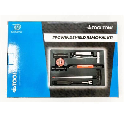 Windscreen Glass Removal Set 7pc Car Van Windshield Kit Garage Hand ...