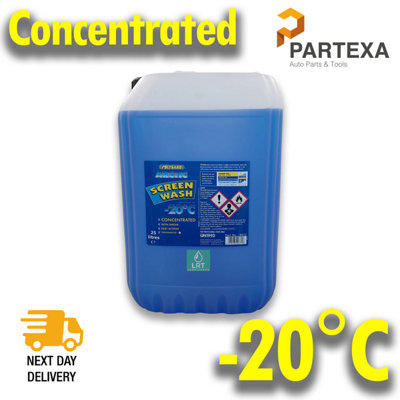 Windscreen Screen Wash Polygard Arctic 25 Litre -20C Concentrate ...