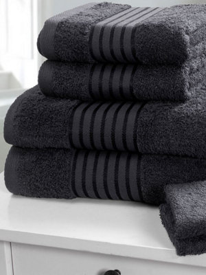 Windsor 6 Piece Towel Bale Grey