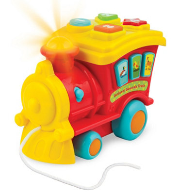 Winfun Animal Sounds Train Pull-Along Toy | DIY at B&Q