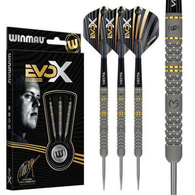 WINMAU - Michael Van Gerwen MvG - EvoX 22.5g Professional Steel Tip ...