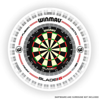 WINMAU Plasma Ice Dartboard Light - White 360 Dart Board Light ...