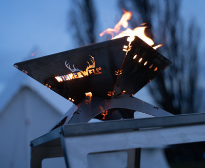 Winnerwell Flat folding Fire pit, Size Large