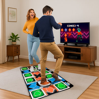 Winning 2 Player Dance Mat - 110 Tracks & 9 Games