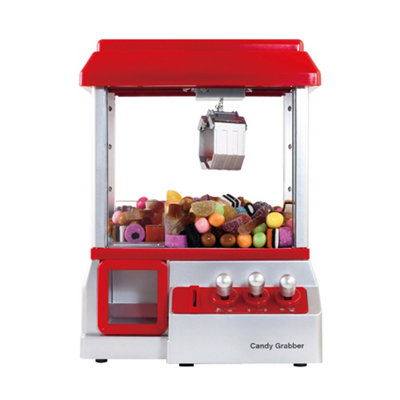 Winning Candy Grabber Arcade Machine Vibrant Retro Design