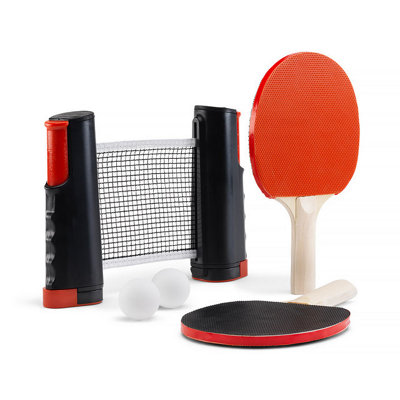 Winning Instant Table Tennis Set with Net and Paddles