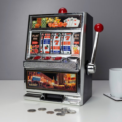 Winning Lucky Slot Machine Coin-Operated Mini Arcade