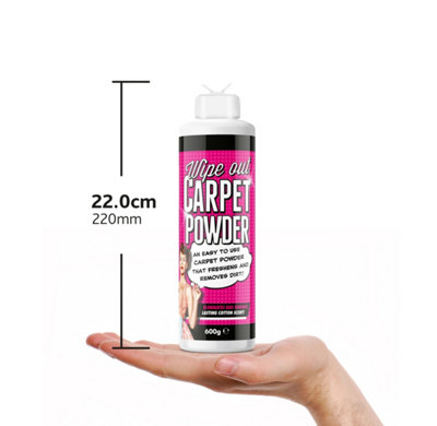 Wipeout - Magic Carpet Powder Refresher- Removes Stains and Odours ...
