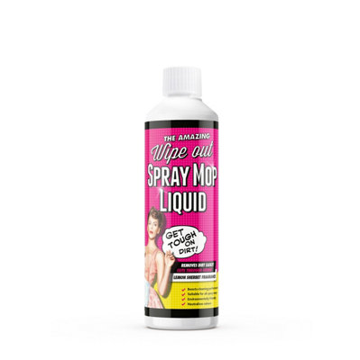 WIPEOUT - SPRAY MOP LIQUID DETERGENT REFILL SOLUTION - READY TO USE ...