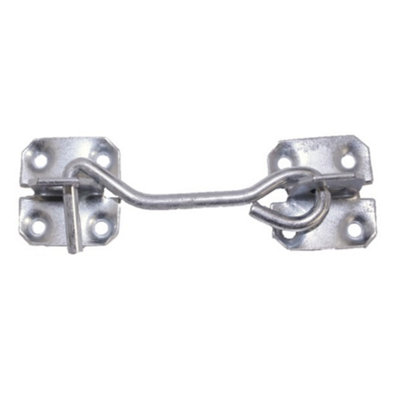 Wire Cabin Hook Fence Latch 4" Zinc Plated