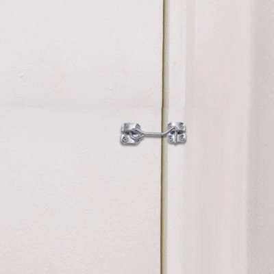 Wire Cabin Hook Fence Latch 4" Zinc Plated