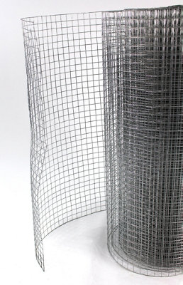 Wire Electro Galvanised Welded Mesh 1in x 1in x 36in x 30m (20g) for ...