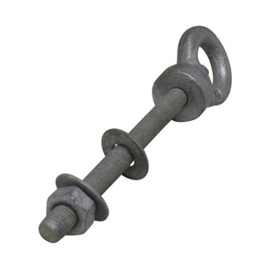 Wire Mesh Fencing Fixing Hooks Galvanised End Post Single 3 8 10mm 4