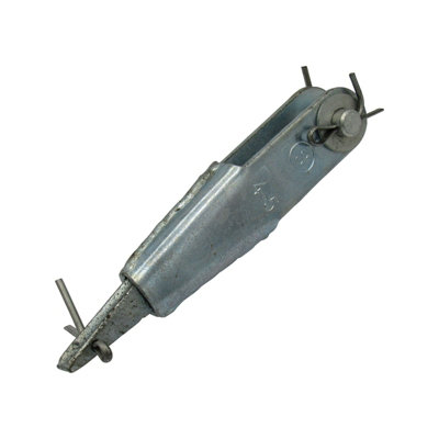 Wire Rope Wedge Socket & Pin 4MM-5MM (Terminator Jaw Zinc Plated)