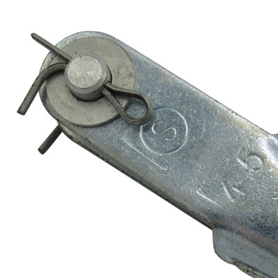 Wire Rope Wedge Socket & Pin 4MM-5MM (Terminator Jaw Zinc Plated)