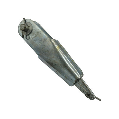WIRE ROPE WEDGE SOCKET & PIN 6MM-8MM (TERMINATOR JAW ZINC PLATED)