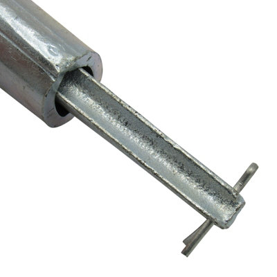 Wire Rope Wedge Socket & Pin 9MM-11MM (Terminator Jaw Zinc Plated)