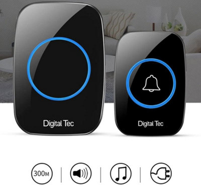 Wireless IP55 Waterproof Door Bell