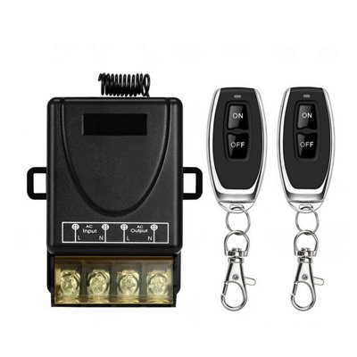 Wireless Remote Control Switch Radio Switch DC 12V 24V 36V 48V 12V-75V ...