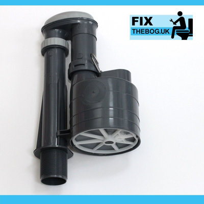 Wirquin Metro Rapid 3 Part Round Lever Flush Syphon 7.5 inch, Grey ...