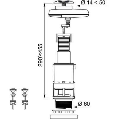 Wirquin Touchfree Infrared Automatic WC Cistern Toilet Flush Valve ...