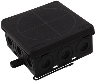 WISKA - KA 012 Black Junction Box Enclosure