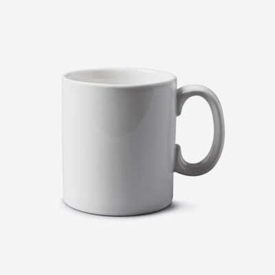 WM Bartleet & Sons Porcelain Large 1 Pint Mug, White