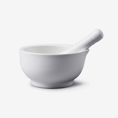 WM Bartleet & Sons Porcelain Mortar & Pestle, 11cm