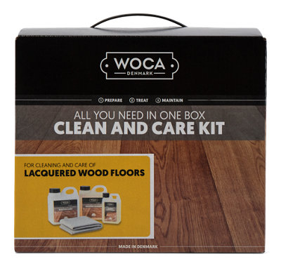 WOCA Clean & Care Kit for Laminated & Lacquered Floors - Natural | DIY ...
