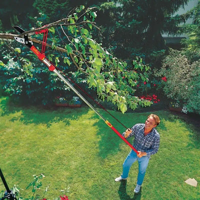 Wolf Garten Multi-Change Anvil Tree Lopper & Telescopic Handle