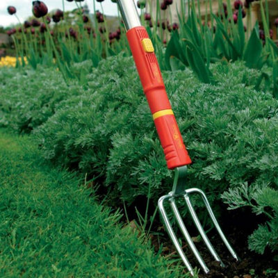 Wolf Garten Small Handle ZM04 & LUGM Hand Fork & LUSM Trowel Multi ...