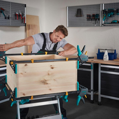 wolfcraft EHZ PRO One-Hand Clamp 100/ 700 mm - The professional one ...