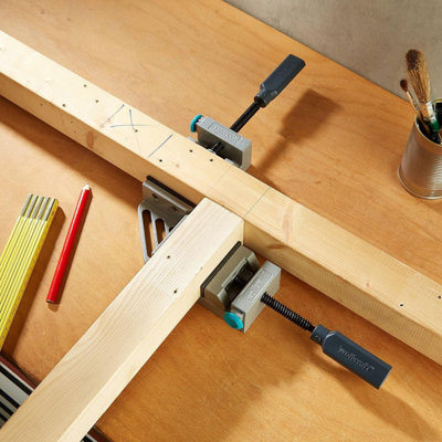 Wolfcraft Mobile Clamping - Corner Clamp for Versatile and Quick Clamping