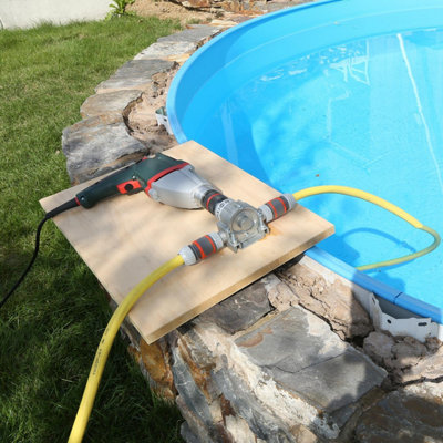 Wolfcraft Pump With Metal Casing for Pumping Liquids With a PoWer Drill